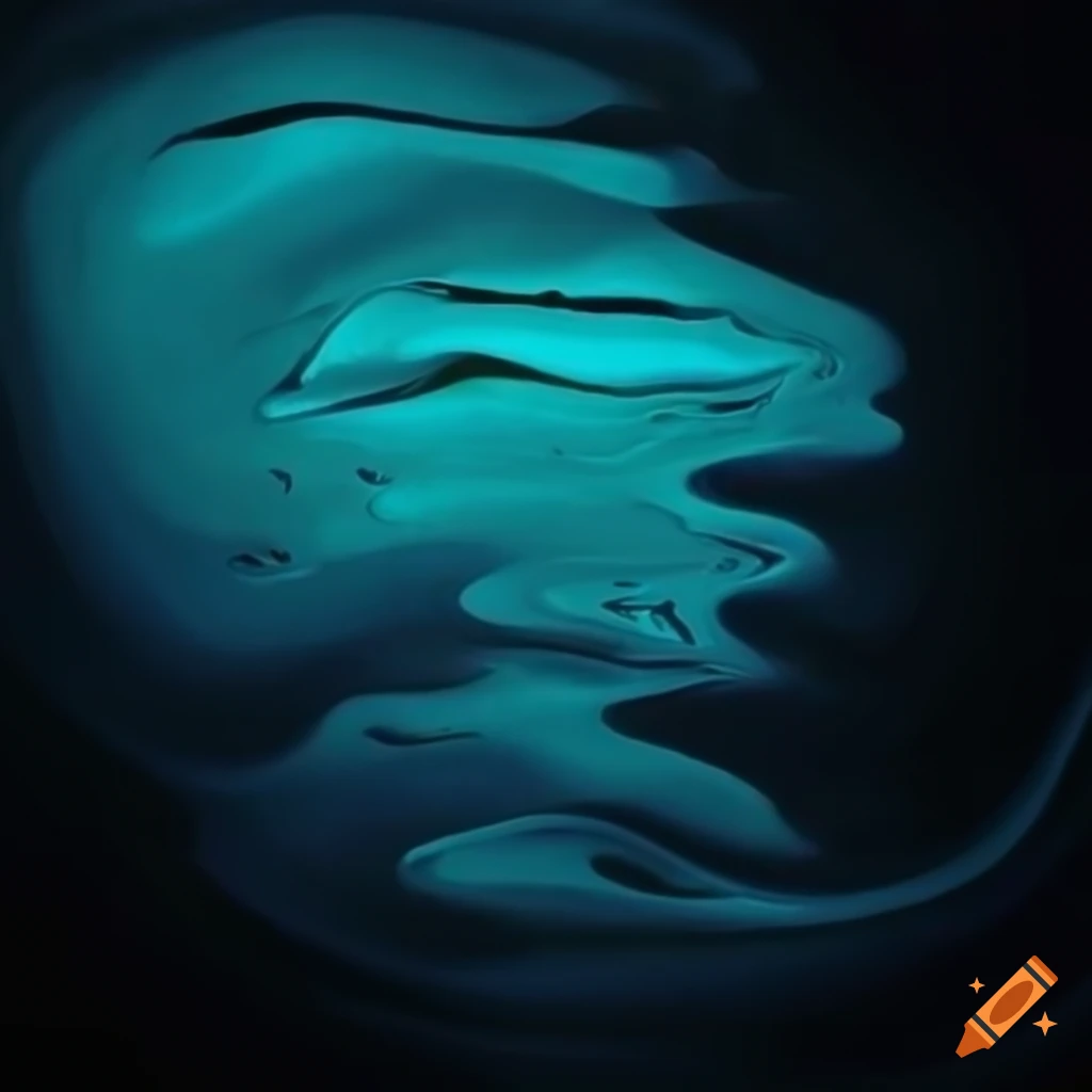 Abstract art titled surfacing on Craiyon