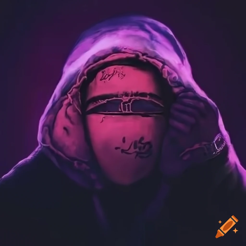 Cover image for spotify rap chill playlist on Craiyon