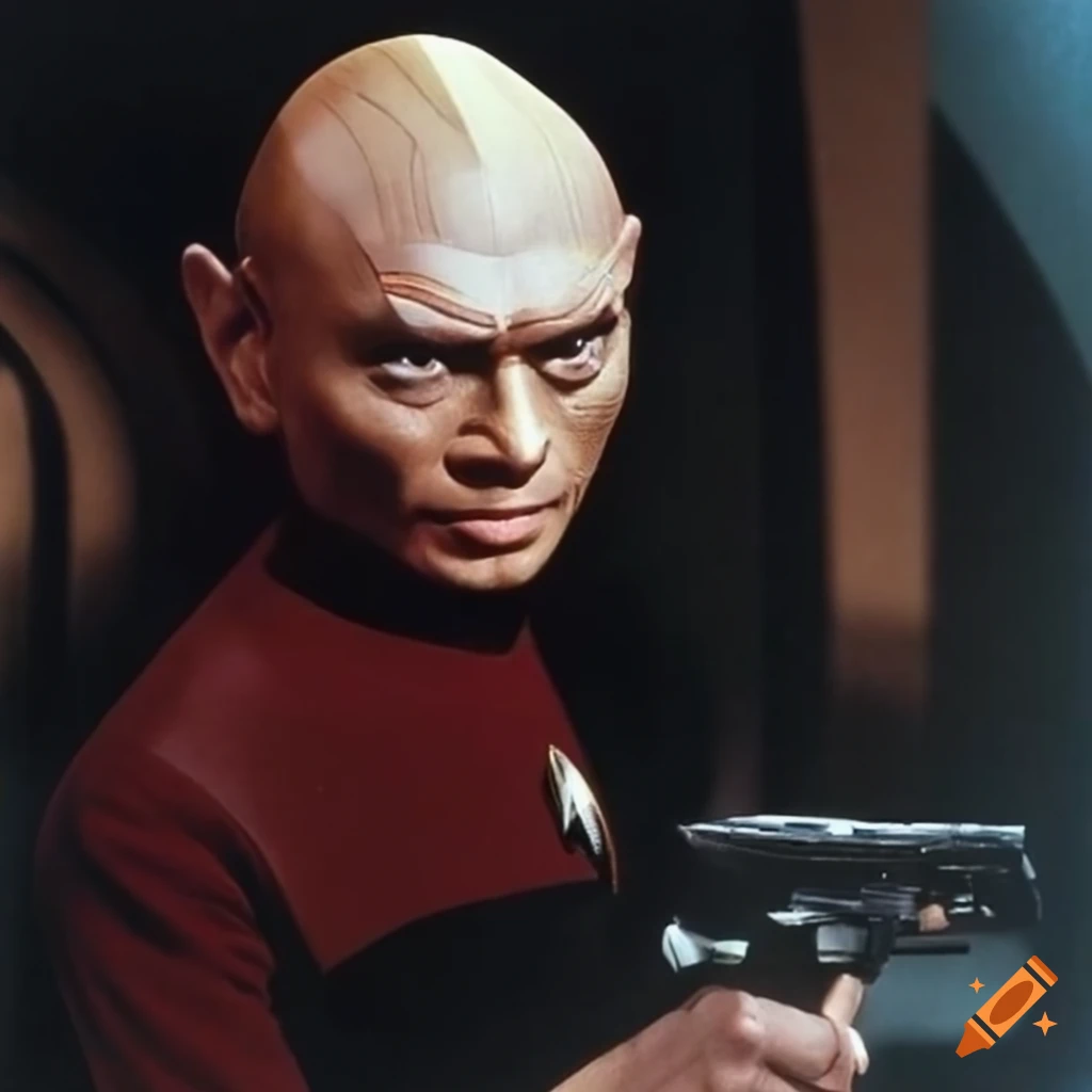 Yul brynner as lieutenant ilia from star trek: the motion picture on ...