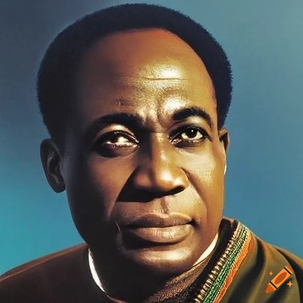 Kwame nkrumah in 1965 on Craiyon