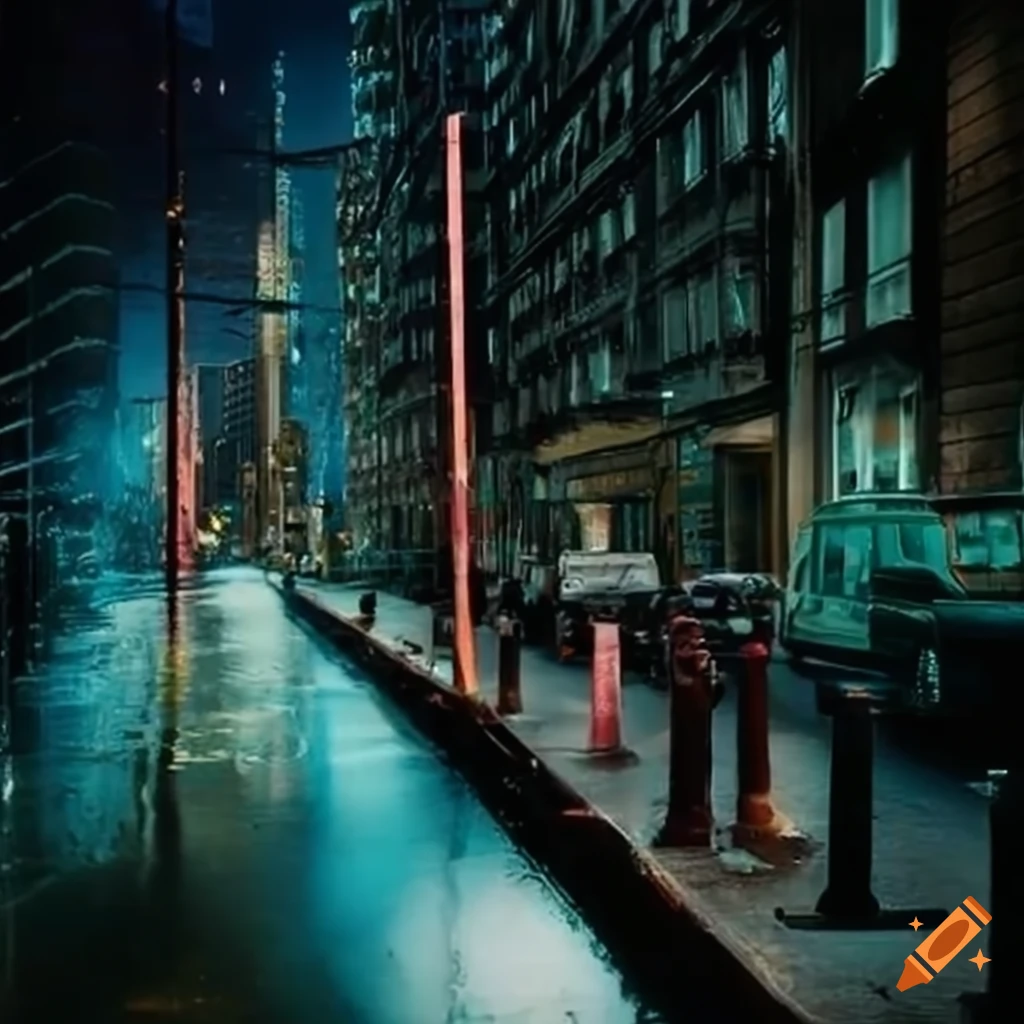 Underwater street avenue on Craiyon