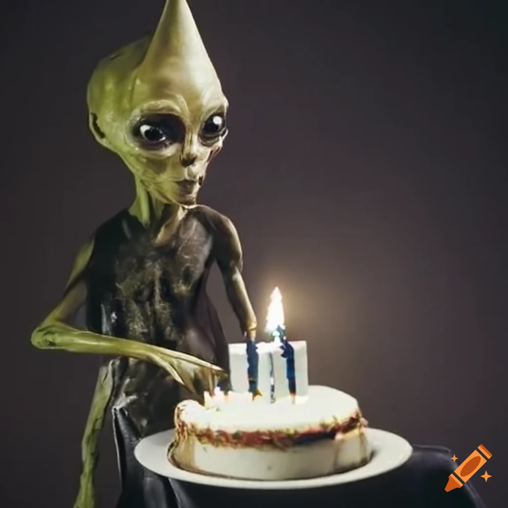 Alien Happy Birthday Memes