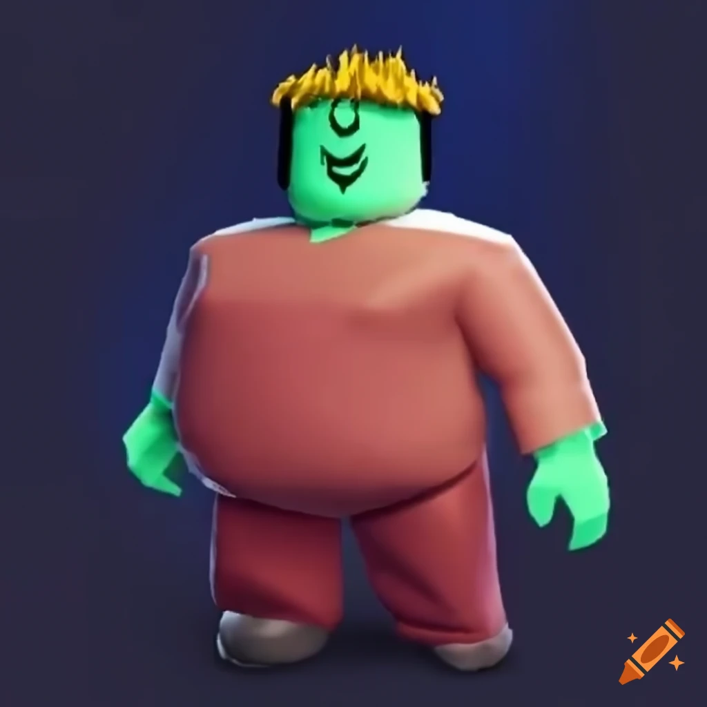 Roblox fat simulator on Craiyon
