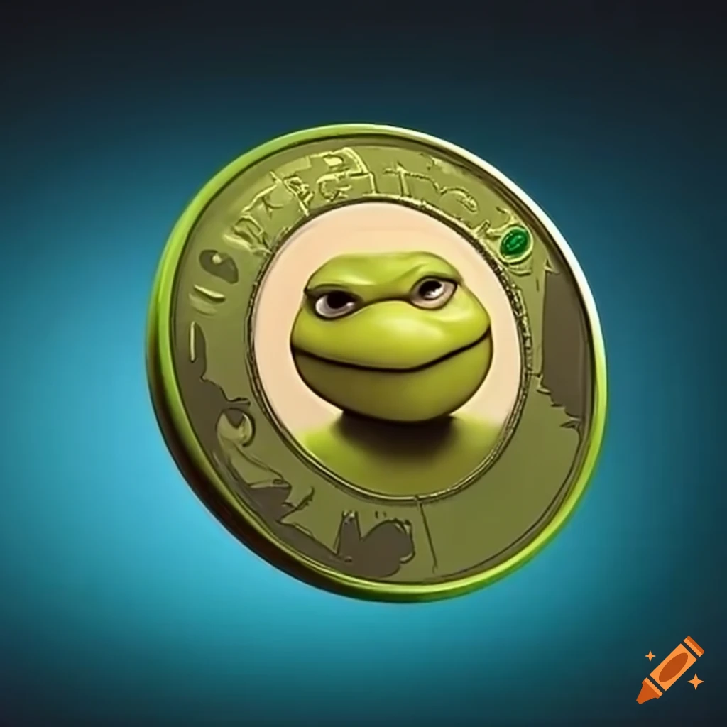 Coin with a $1000 dollars bill design featuring a ninja turtle on Craiyon