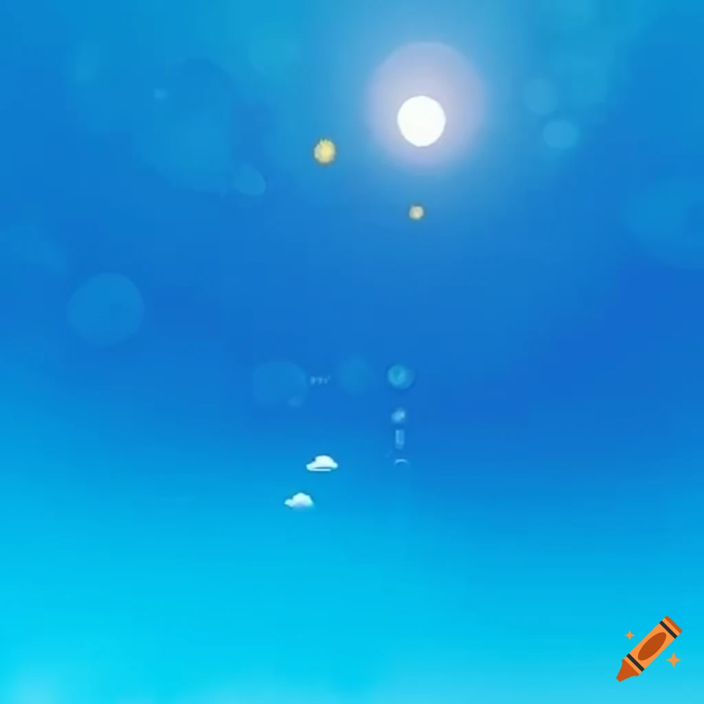 Sunny day atop a nintendo 64 themed cloud on Craiyon