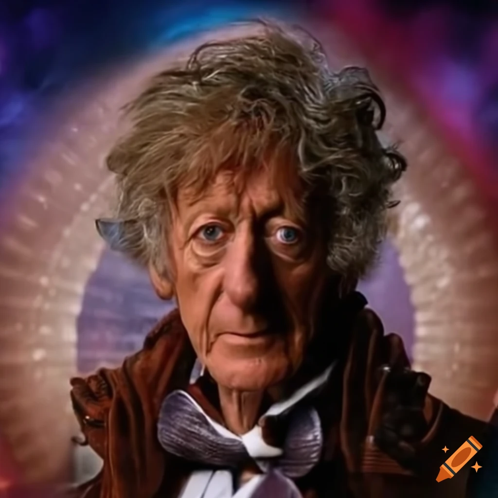 Jon pertwee as the third doctor who on Craiyon
