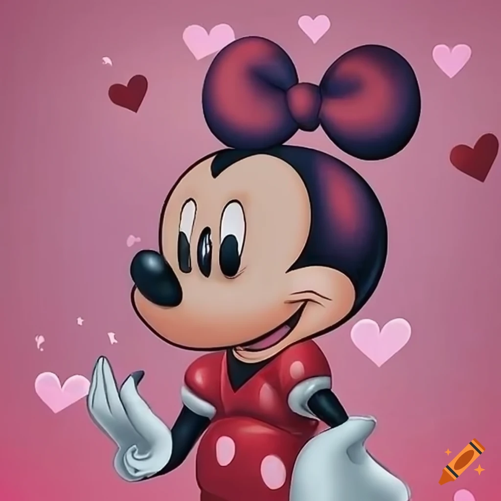 Disney valentine's day theme on Craiyon