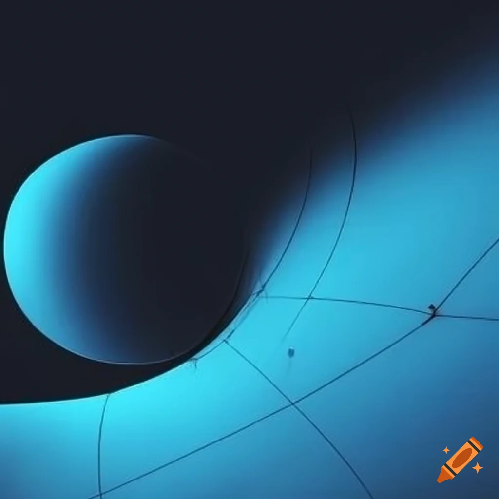 Abstract human figure created from geometric shapes on Craiyon