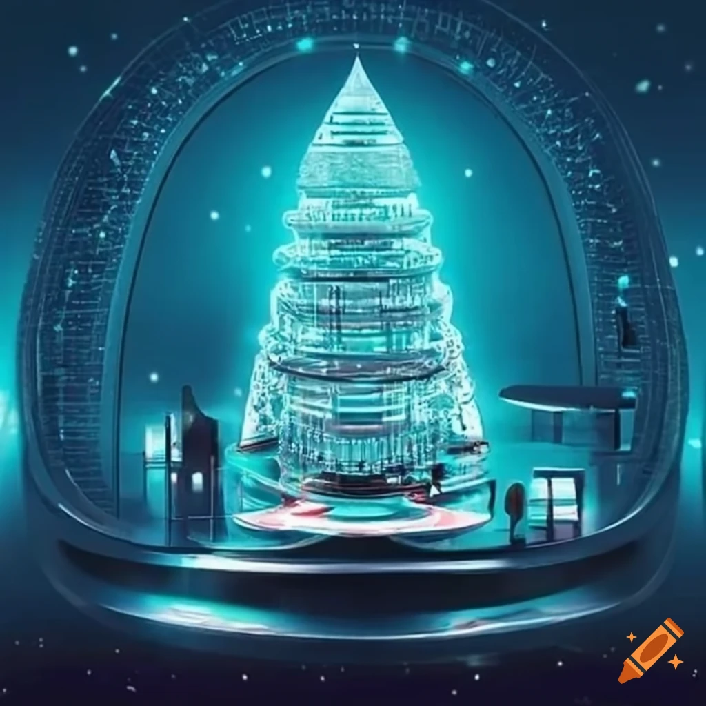 Modern futuristic houses with progressive technologies on Craiyon