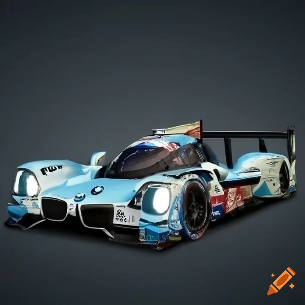 Bmw lmp racing car on Craiyon