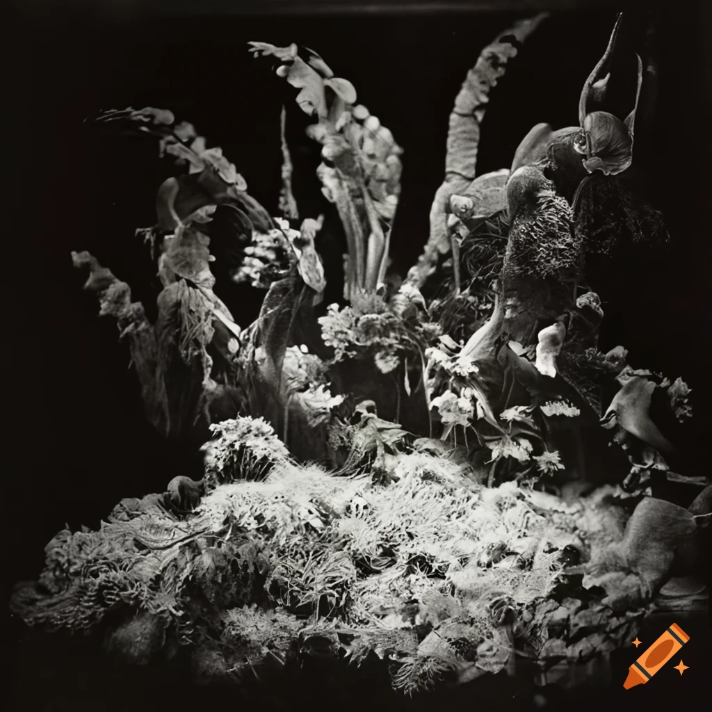 Bio artistic exploration of flora and fauna in a garden bio art ...