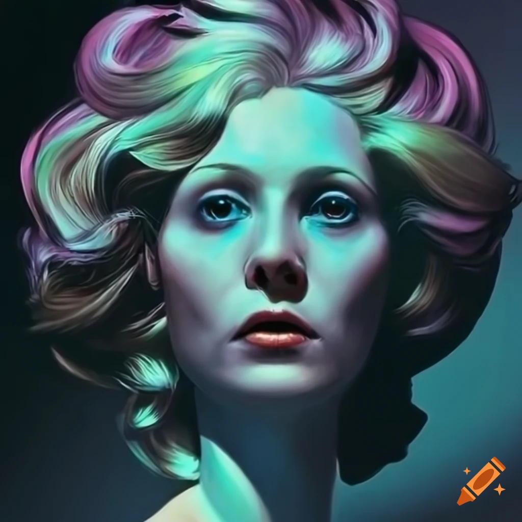 Illustration of a vibrant tropical villain with high definition ...