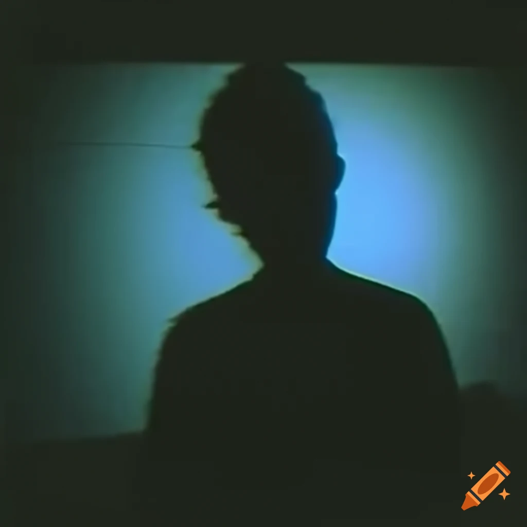 Profile picture with unnerving vhs filter on Craiyon