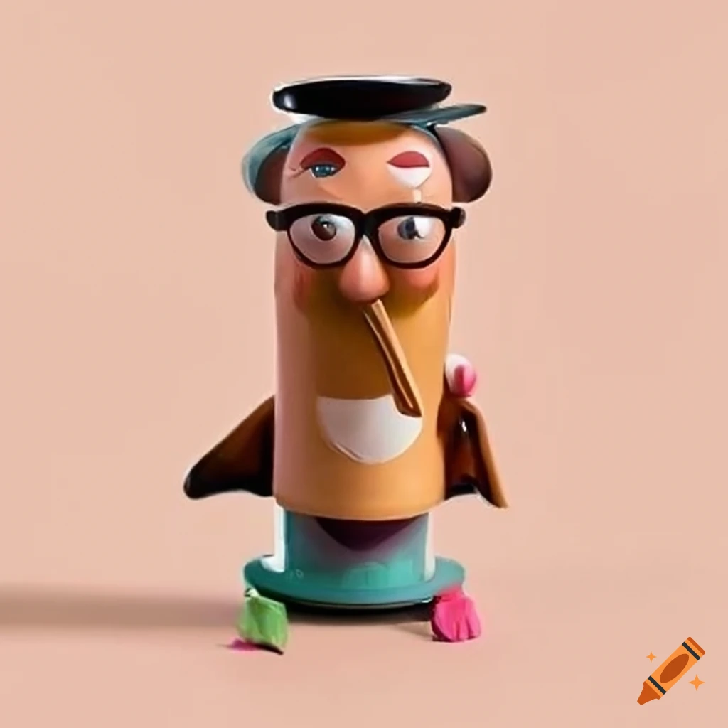 Al jaffee style drinking bird desk coffee mug on Craiyon