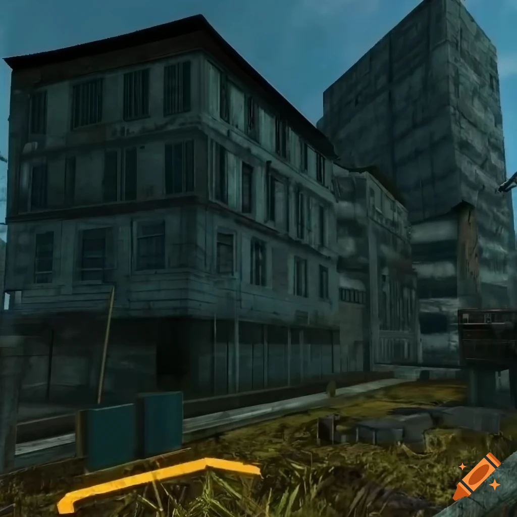 City 17 environment from half-life 2 on Craiyon
