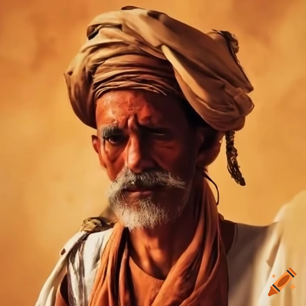 Traditional rif man on Craiyon