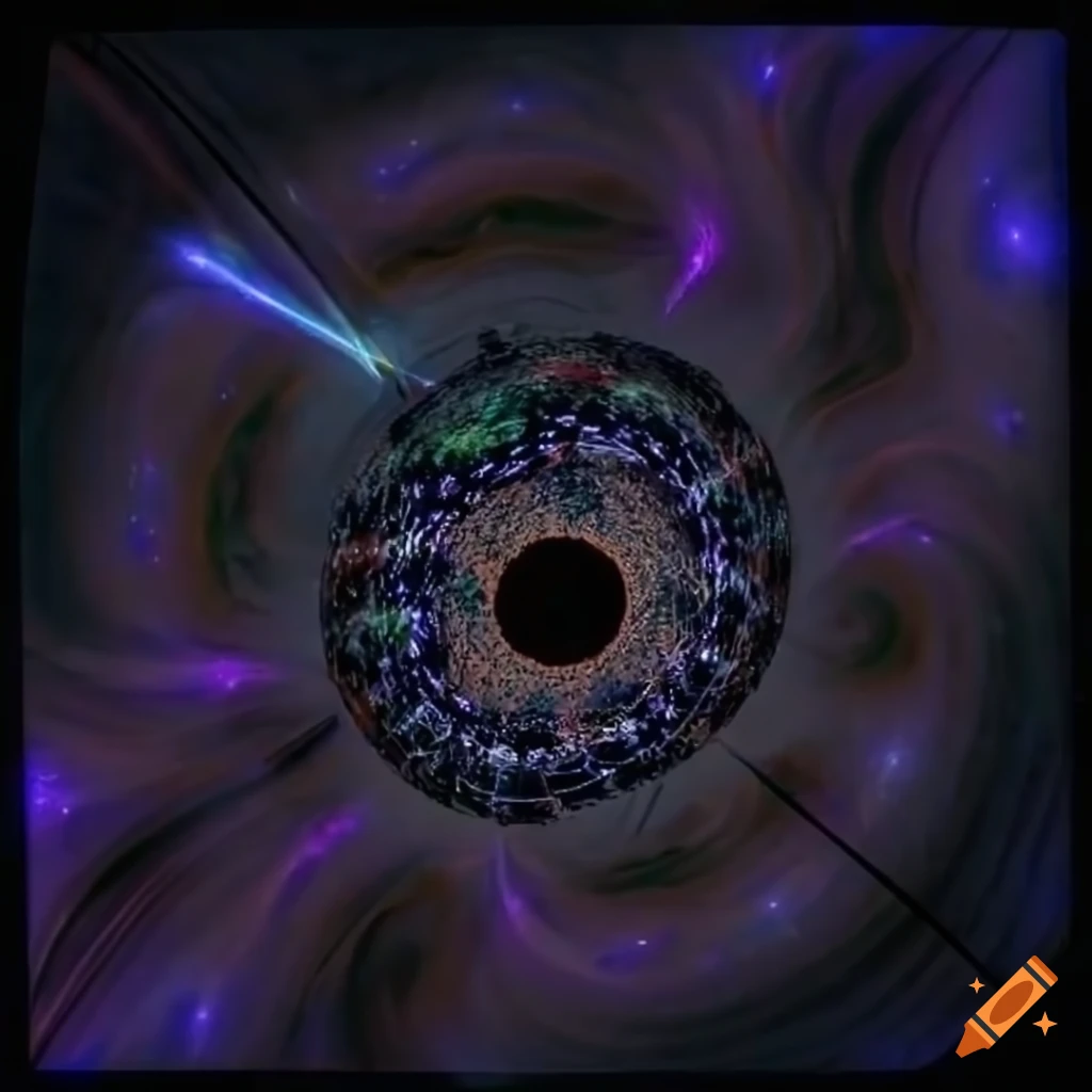 3D ballet in cosmic brilliance with quantum magic and raytracing ...