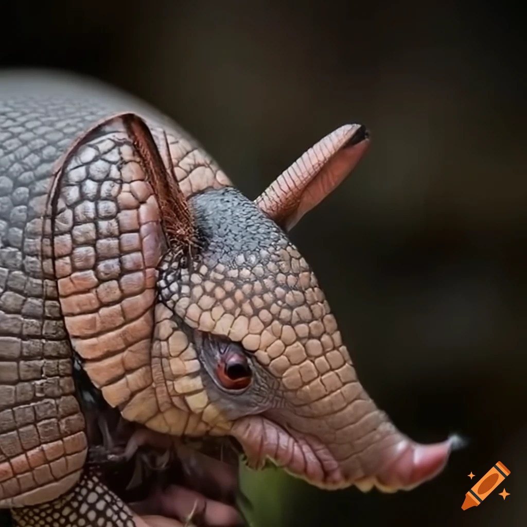 Armadillo tiger on Craiyon