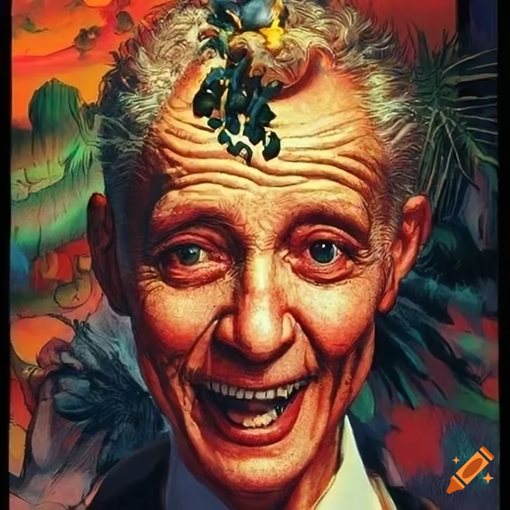 Tropical lsd, vivid vivacious details, very high definition, masterful ...