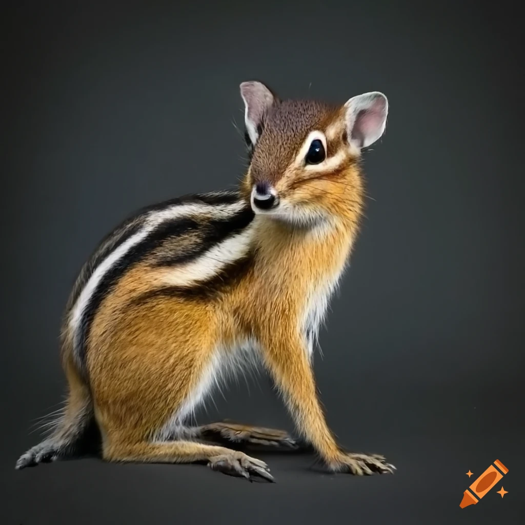 Ungulate deer-chipmunk hybrid on Craiyon