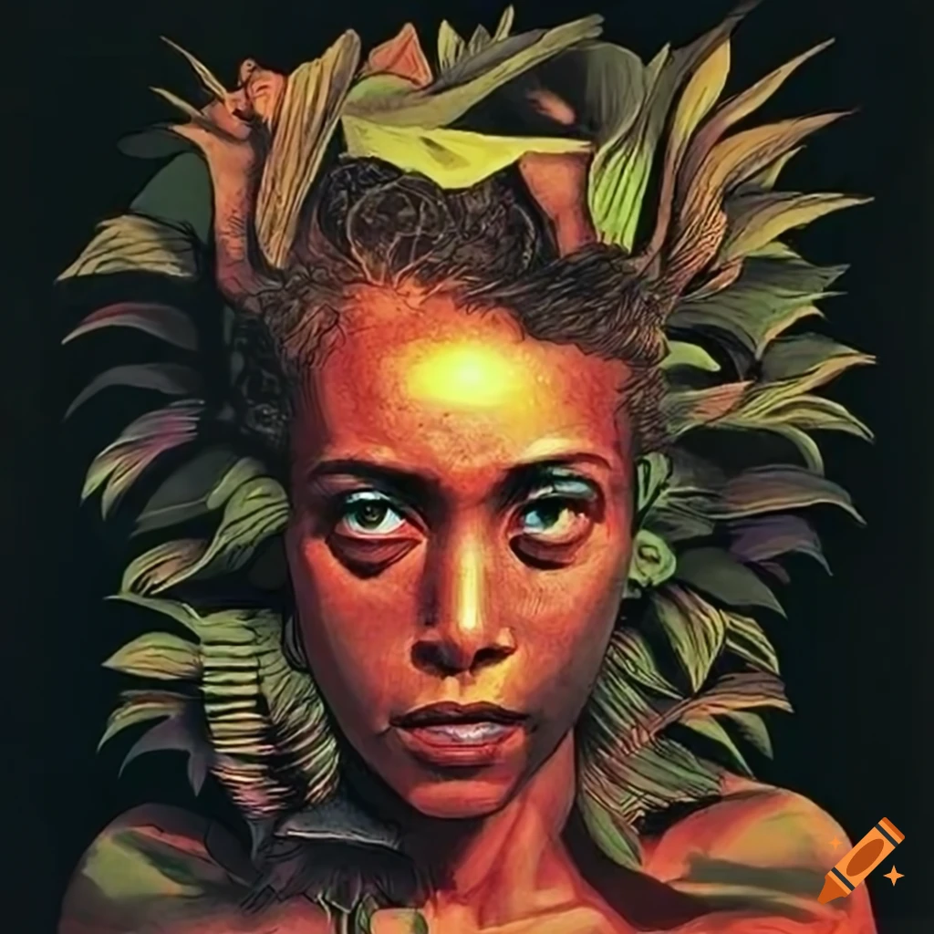 Vivacious Tropical LSD, Lucid noir graphic novel by Norman Rockwell on ...