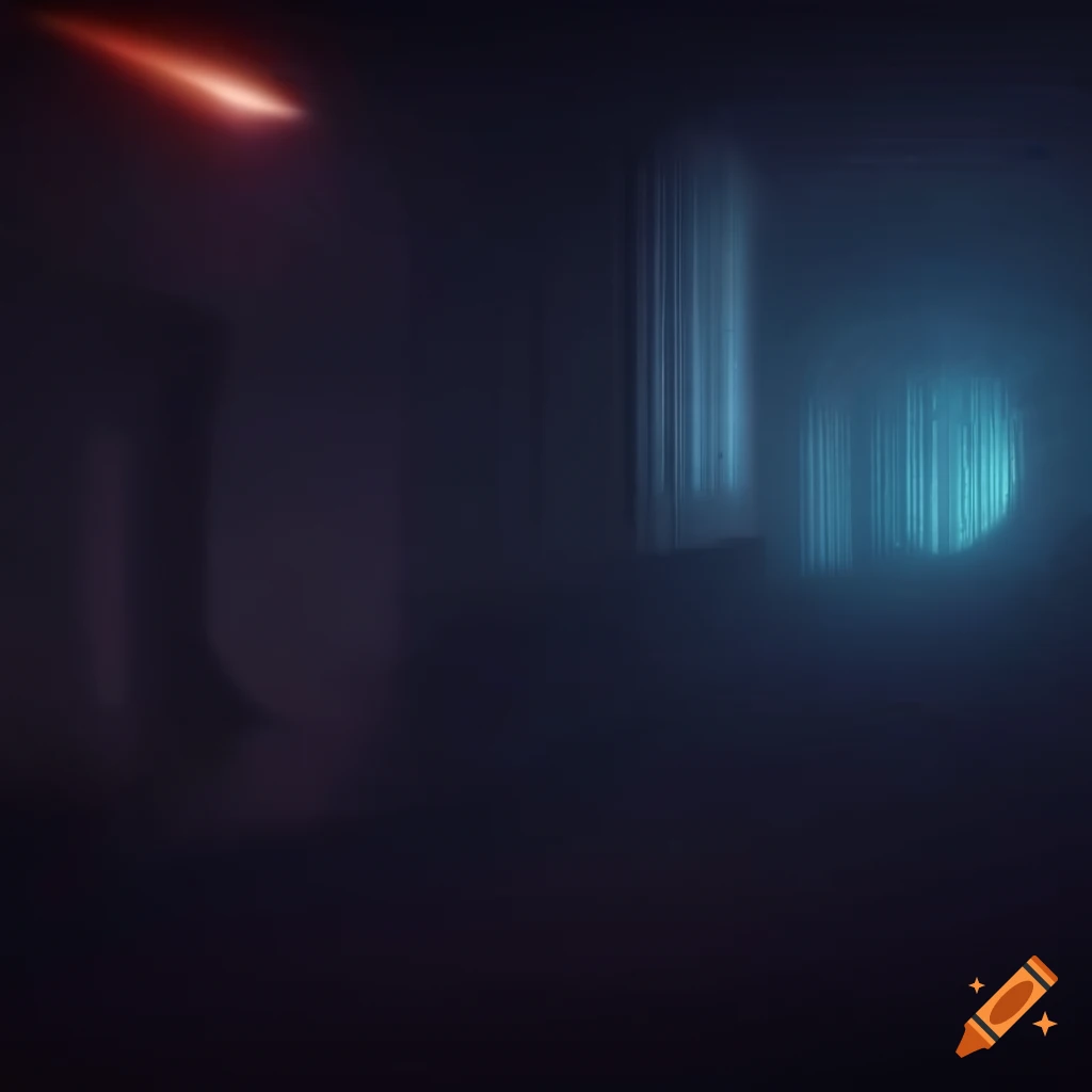 Surreal technological backdrop with advanced rendering techniques on ...