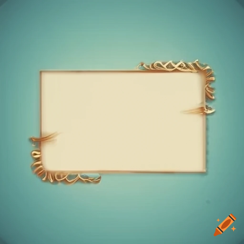 Simple vintage ui border on Craiyon