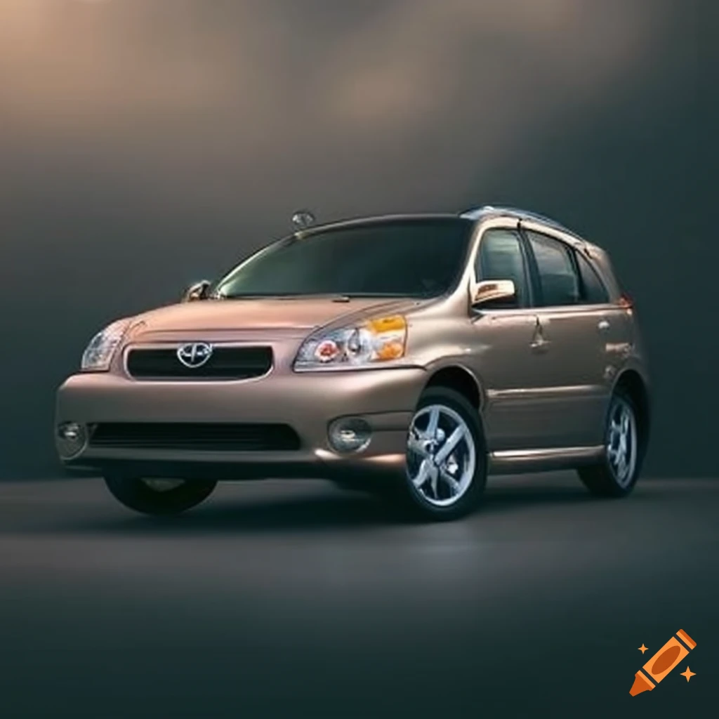 Redesigned 2003 toyota matrix on Craiyon