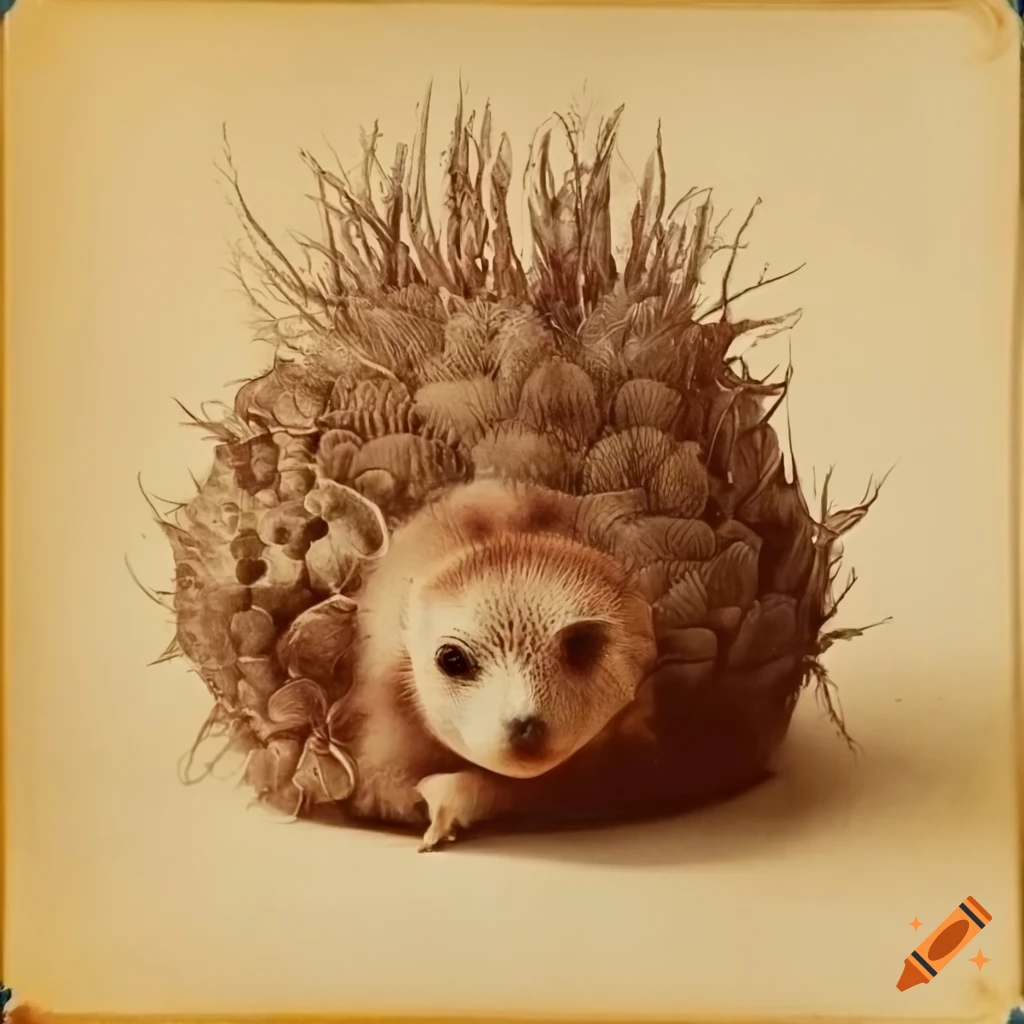 Garden with mutated animals and plants in bio art on Craiyon