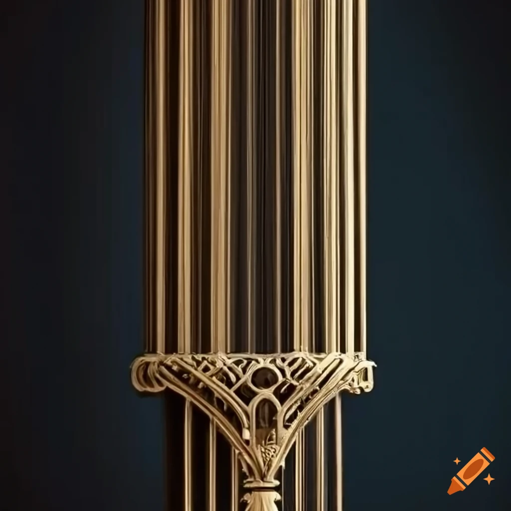 Art deco style trim work on Craiyon