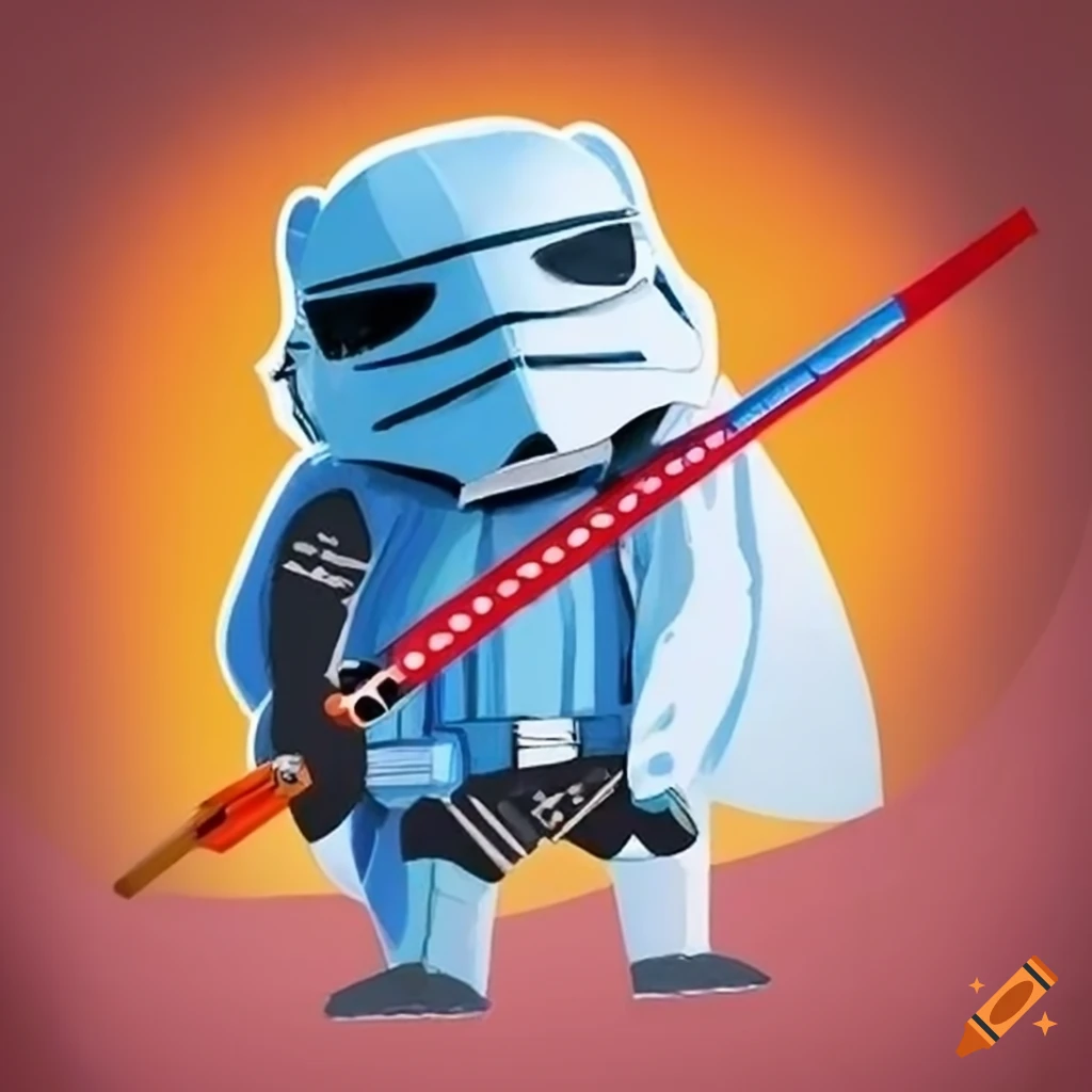 Customized greeting cards featuring beloved star wars characters on Craiyon