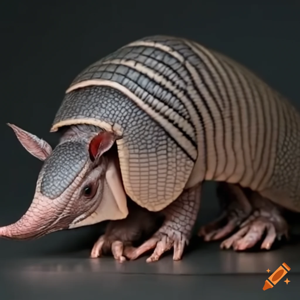 Armadillo tiger on Craiyon