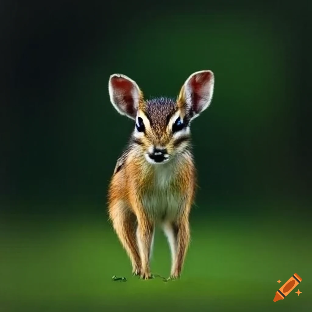 Ungulate deer-chipmunk hybrid on Craiyon