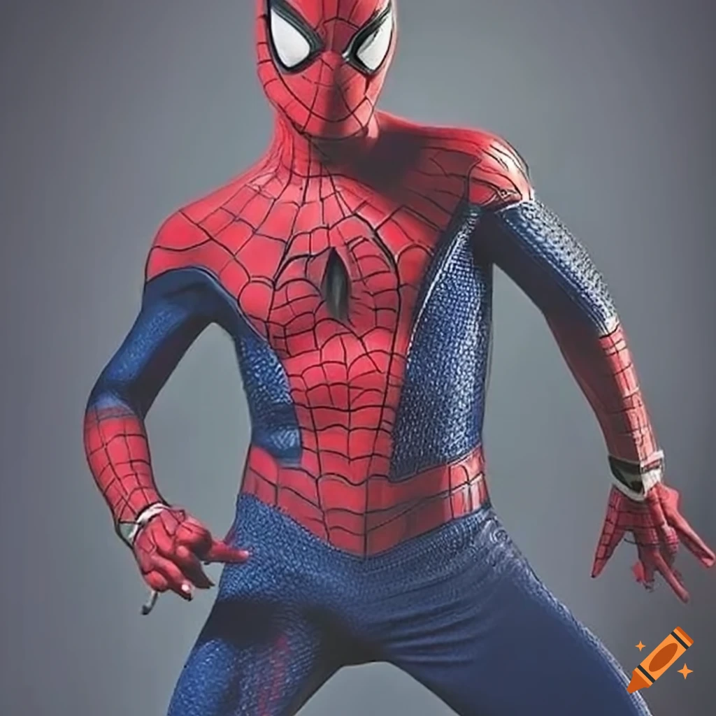 Spider-man character on Craiyon
