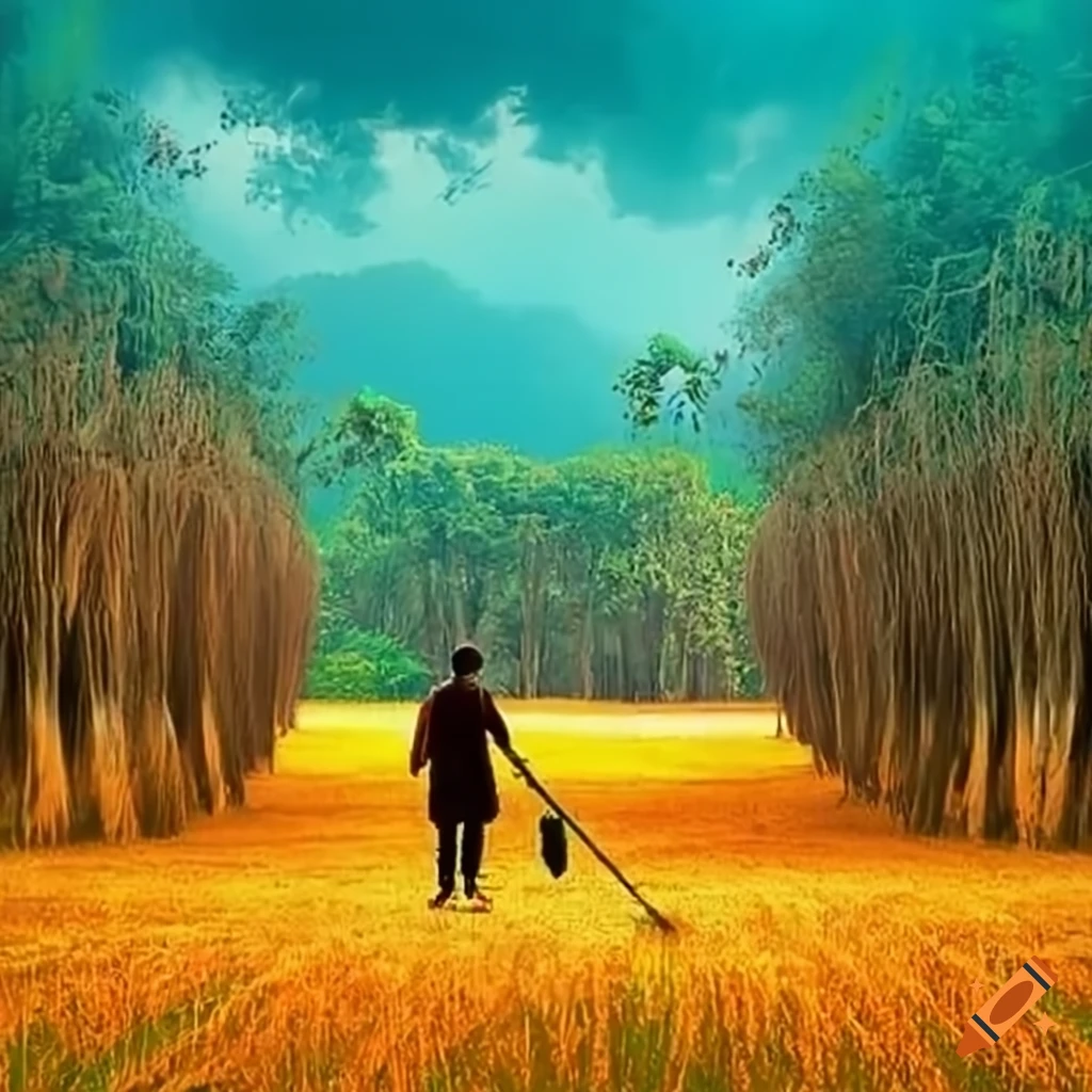 Rural credit in rural development cover page on Craiyon