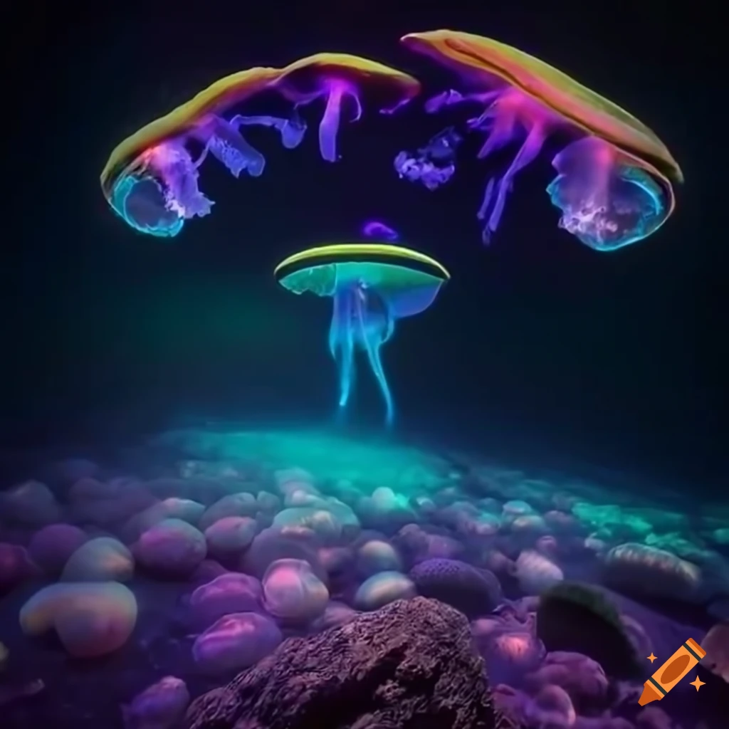 Mystical caverns, alien flowers, radiant rivers, extraterrestrial ...