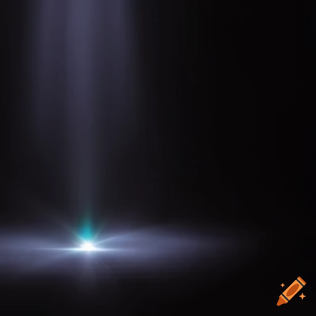 Abstract technological quantum physics scene with advanced lighting ...