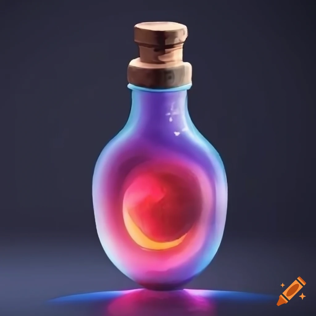 Mana potion on Craiyon