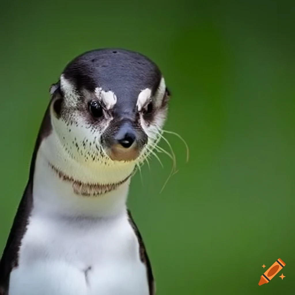 Otter-penguin hybrid on Craiyon