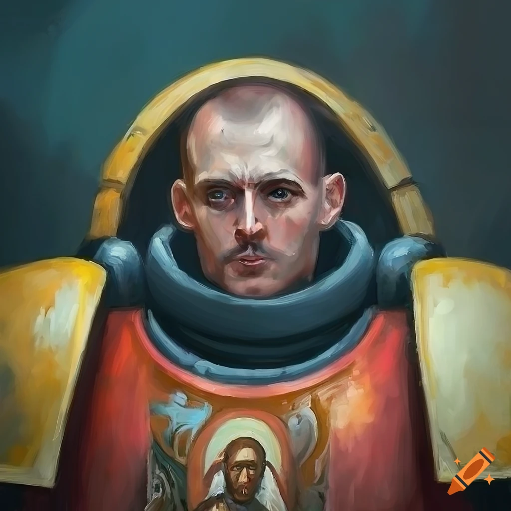 Orthodox saint portrait in the painterly style of aleksander rostov ...