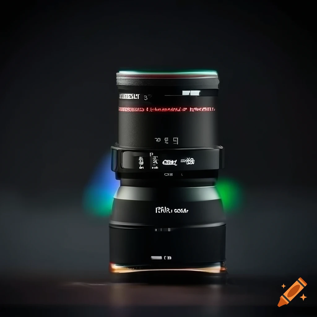 High-resolution technicolor image captured with a professional DSLR ...