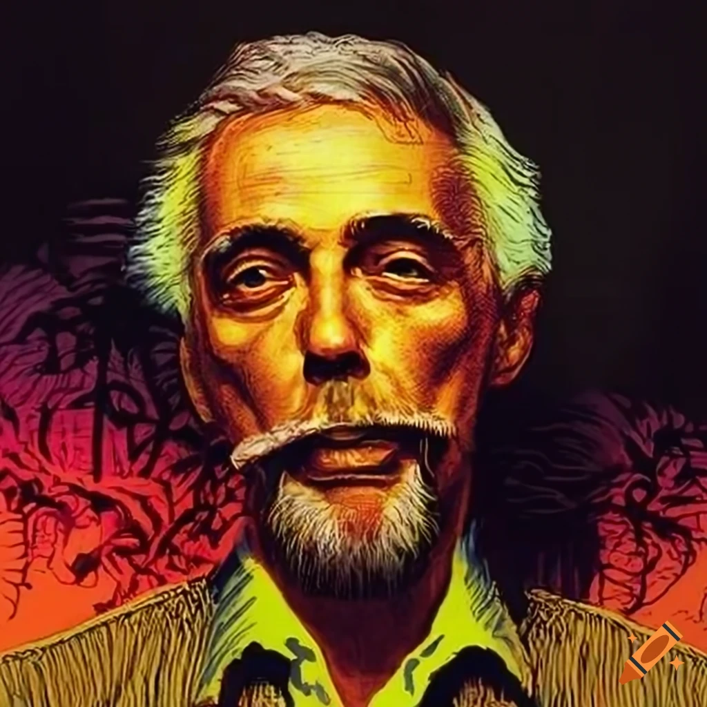 Vivacious Tropical LSD, Lucid noir graphic novel by Norman Rockwell in ...