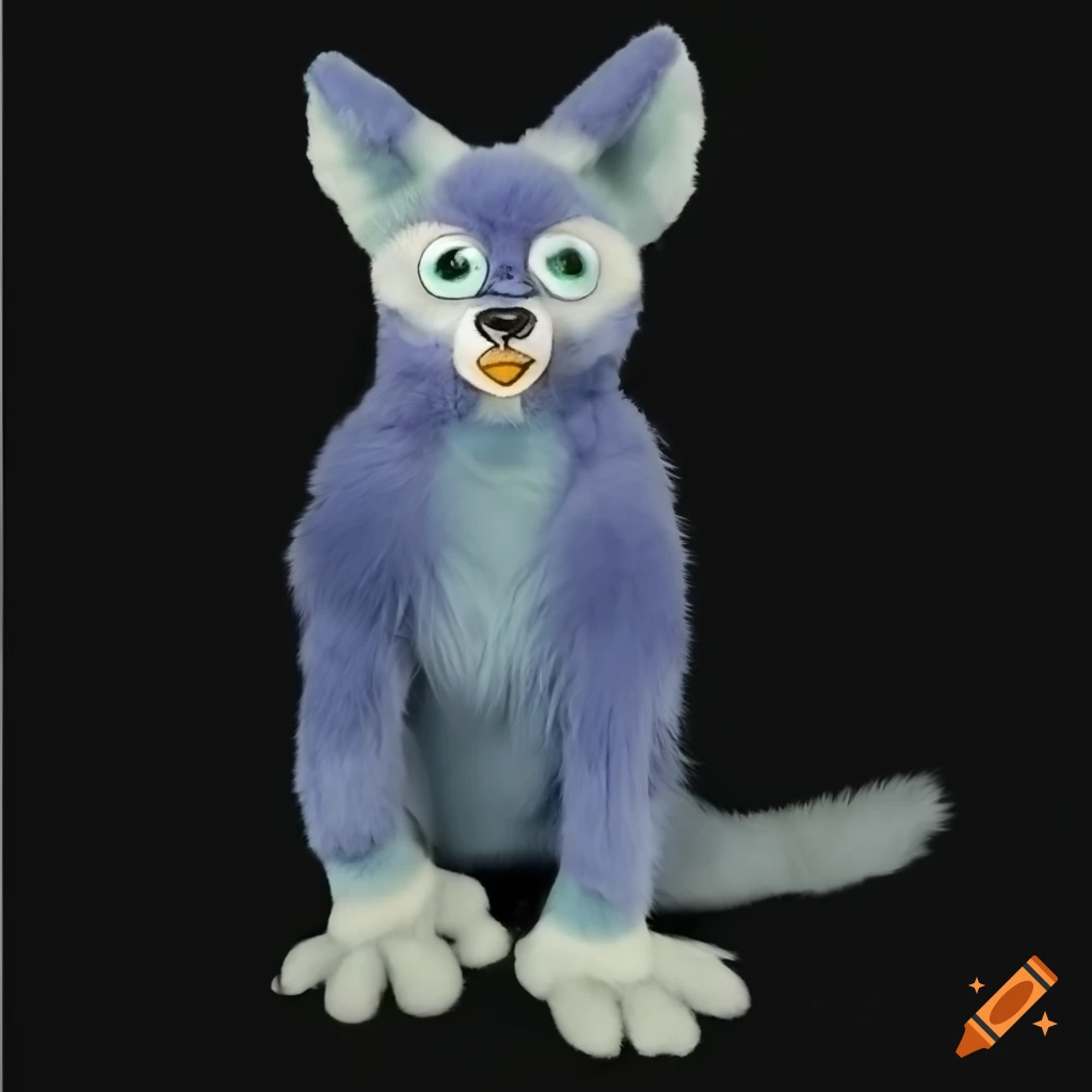 Anthropomorphic furry furbies on Craiyon