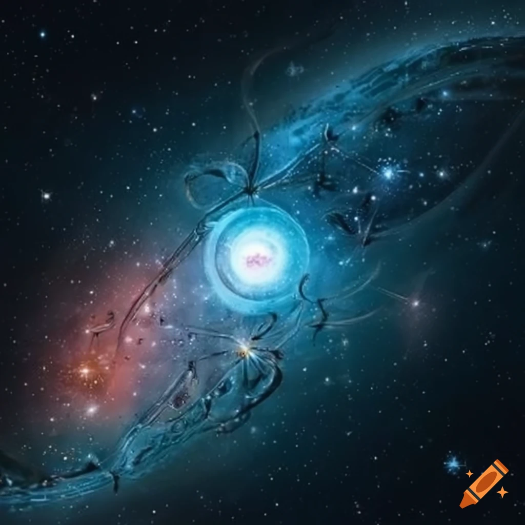 Baroque style star constellation representing the name renan in ...