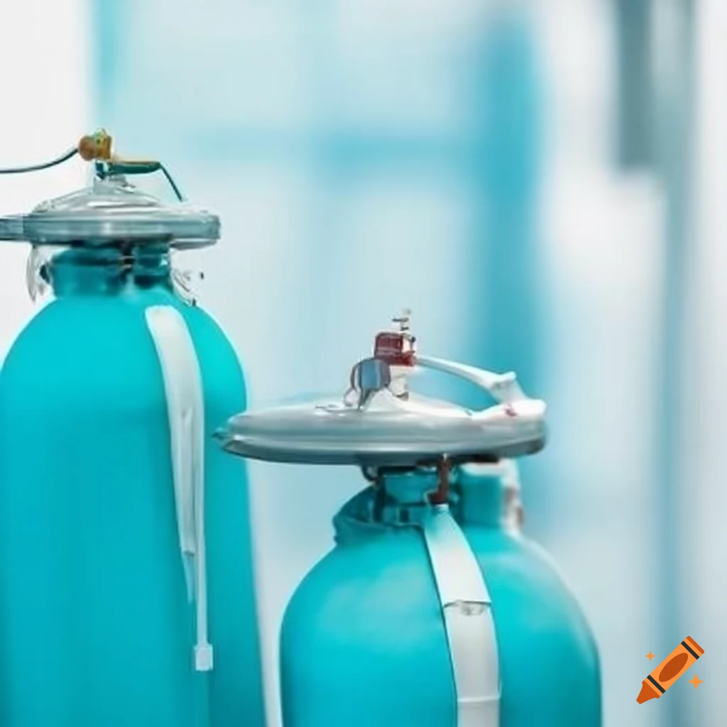 Oxygen supply in hospital on Craiyon