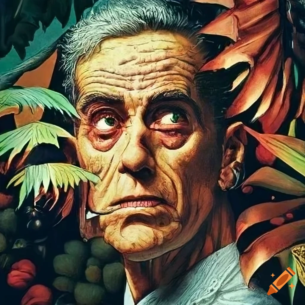 Tropical LSD, vivid vivacious details, high definition, masterful light ...