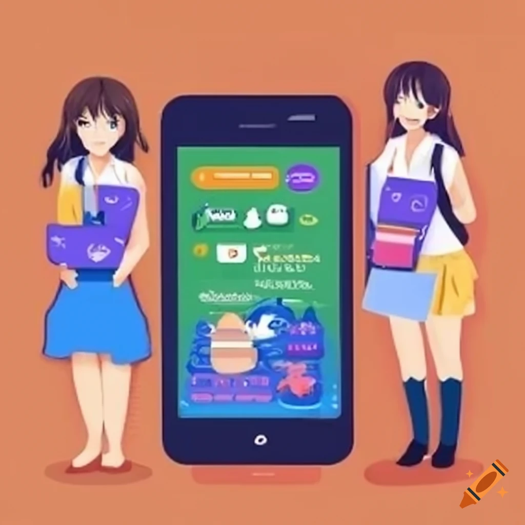 Cafe Amazon's mobile app for convenient ordering and payment on Craiyon