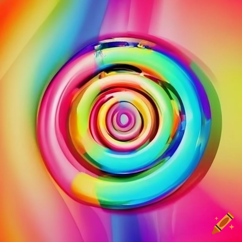 Exciting word on a colorful background on Craiyon