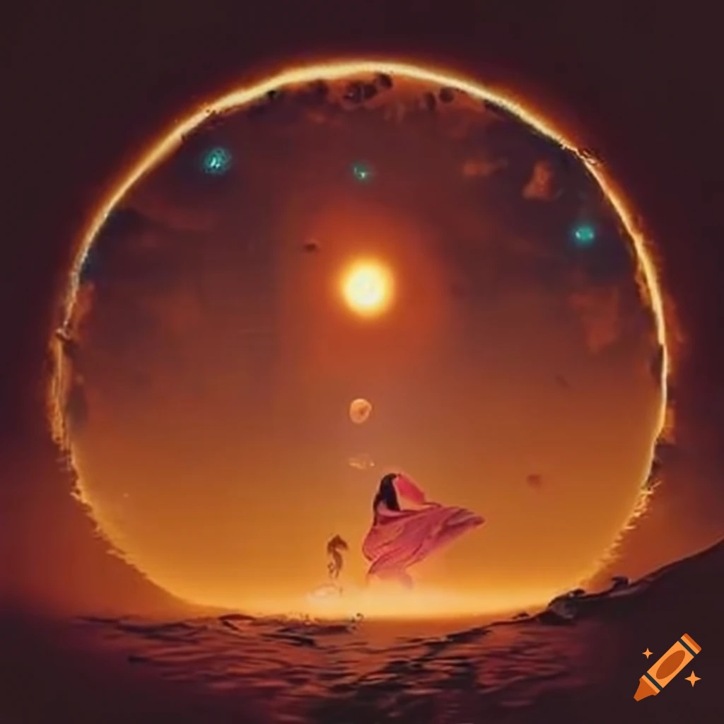 Illustration of equality under the sun on Craiyon