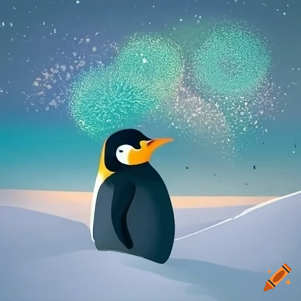 Penguins Celebrating